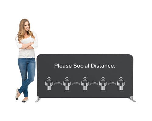 Crowd Control Barriers | Printed in the USA | Fabric Sign Guys