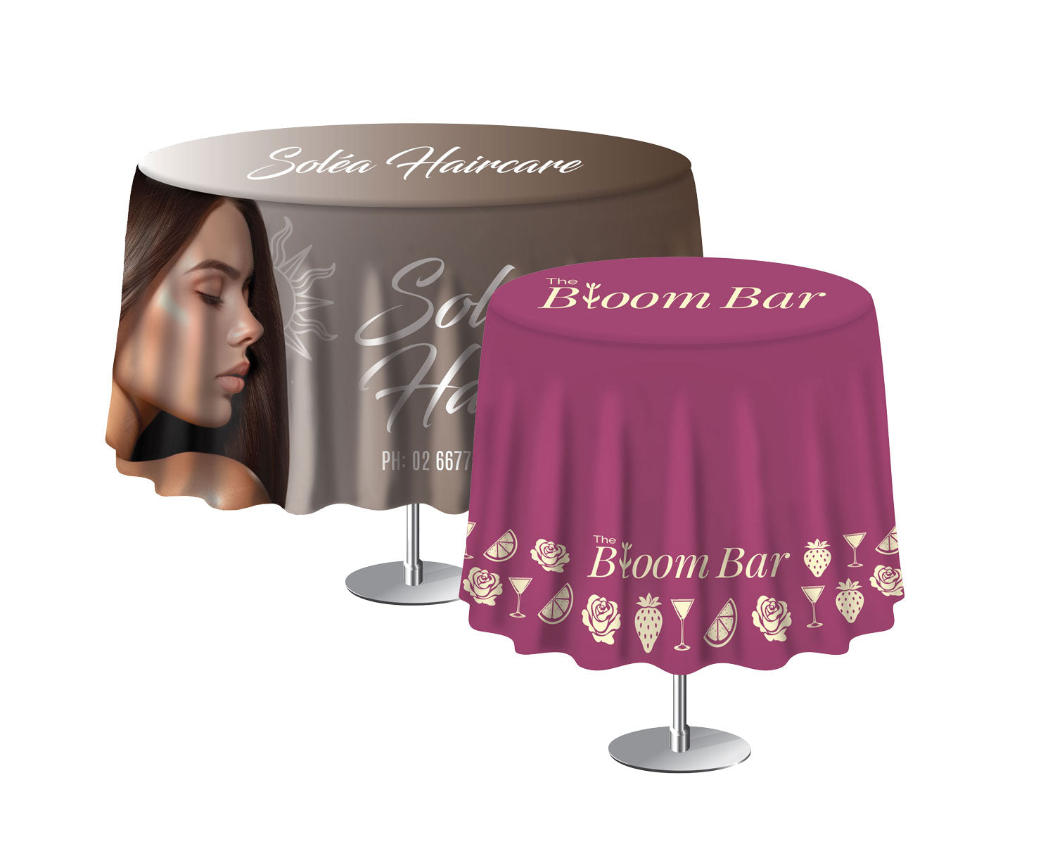 Round Table Throws | Printed in the USA | Fabric Signs Guys – Fabric ...