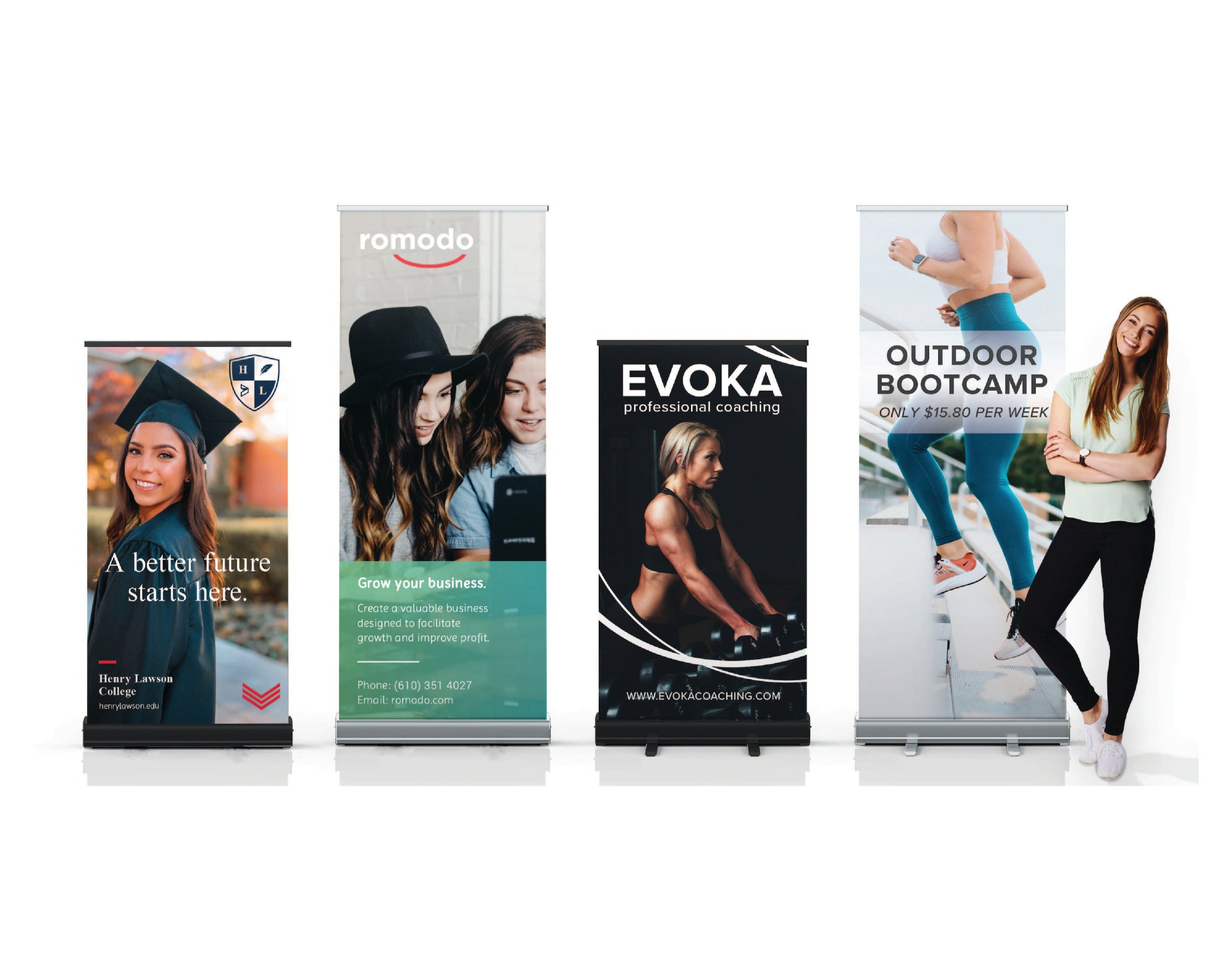 Retractable Banners | Printed in the USA | Fabric Sign Guys