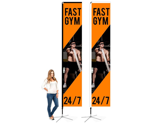 Rectangle Flags | Fabric Sign Guys