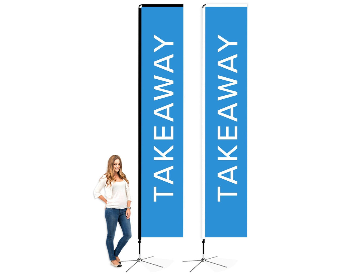 Rectangle Flags | Fabric Sign Guys