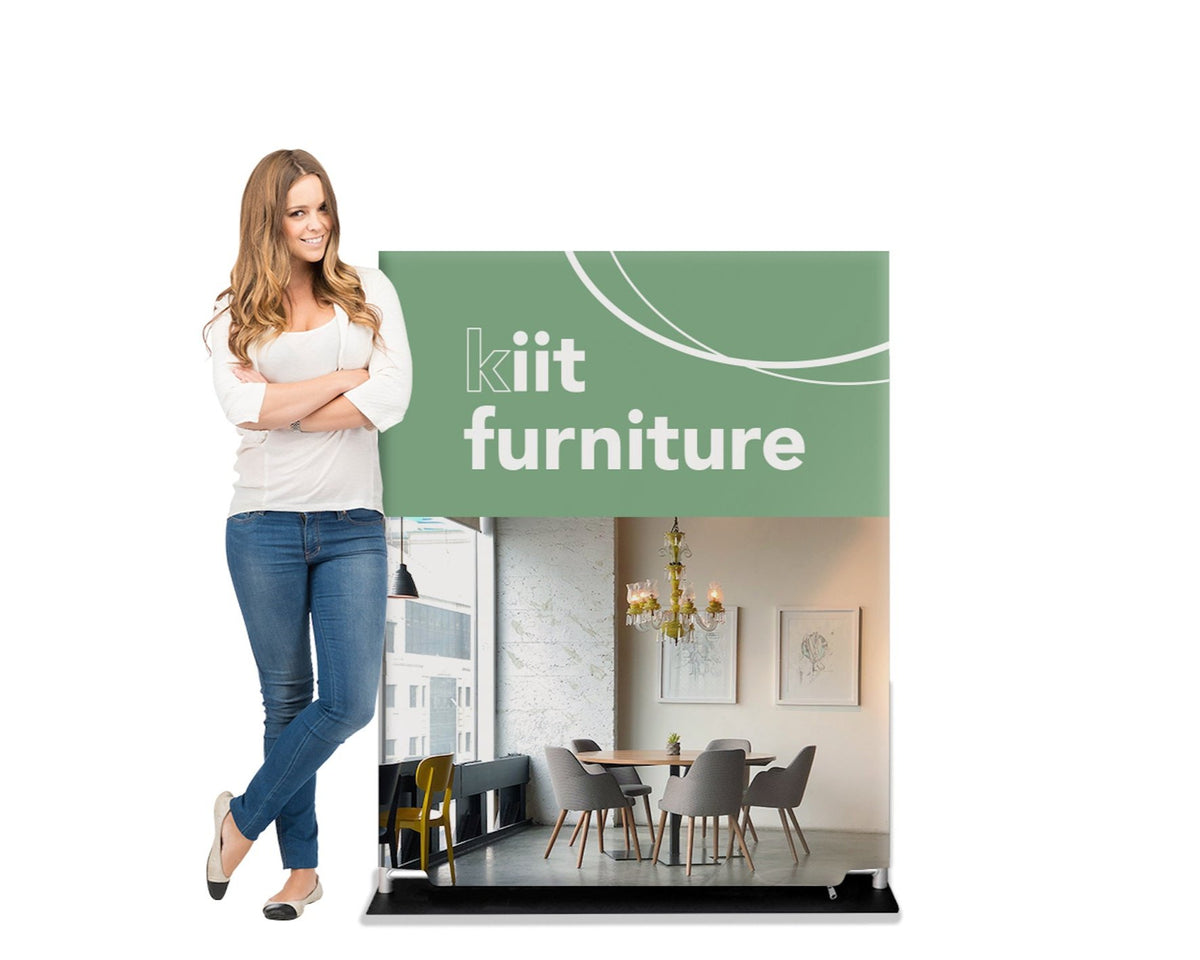 Tension Fabric Stands | Printed in the USA | Fabric Sign Guys